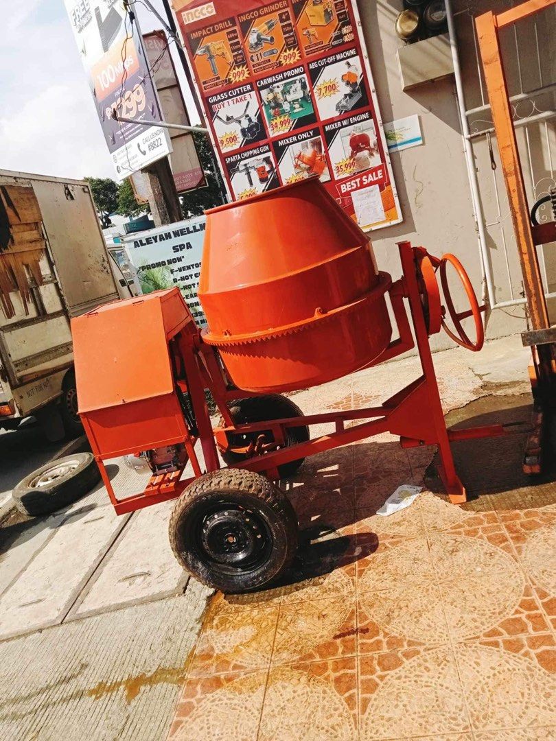 A-Frame Mixer w/ Yamato gasoline engine 7.5hp, Commercial & Industrial ...