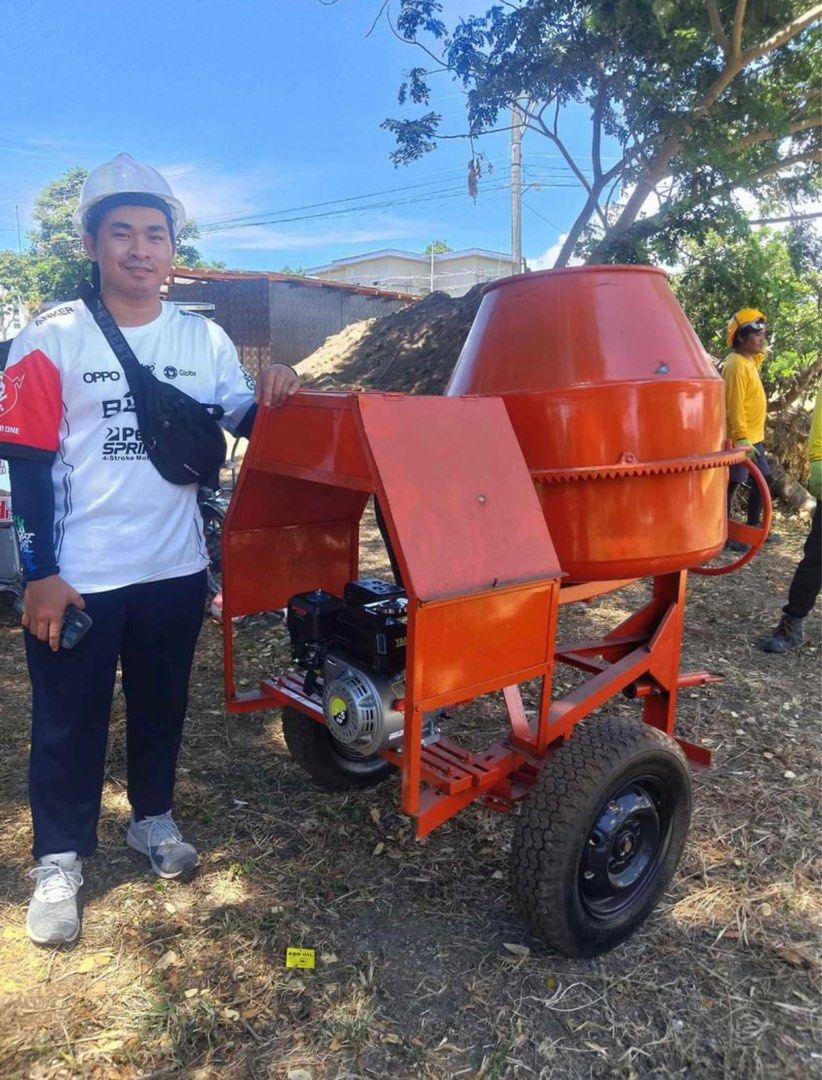 A-Frame Mixer w/ Yamato gasoline engine 7.5hp, Commercial & Industrial ...