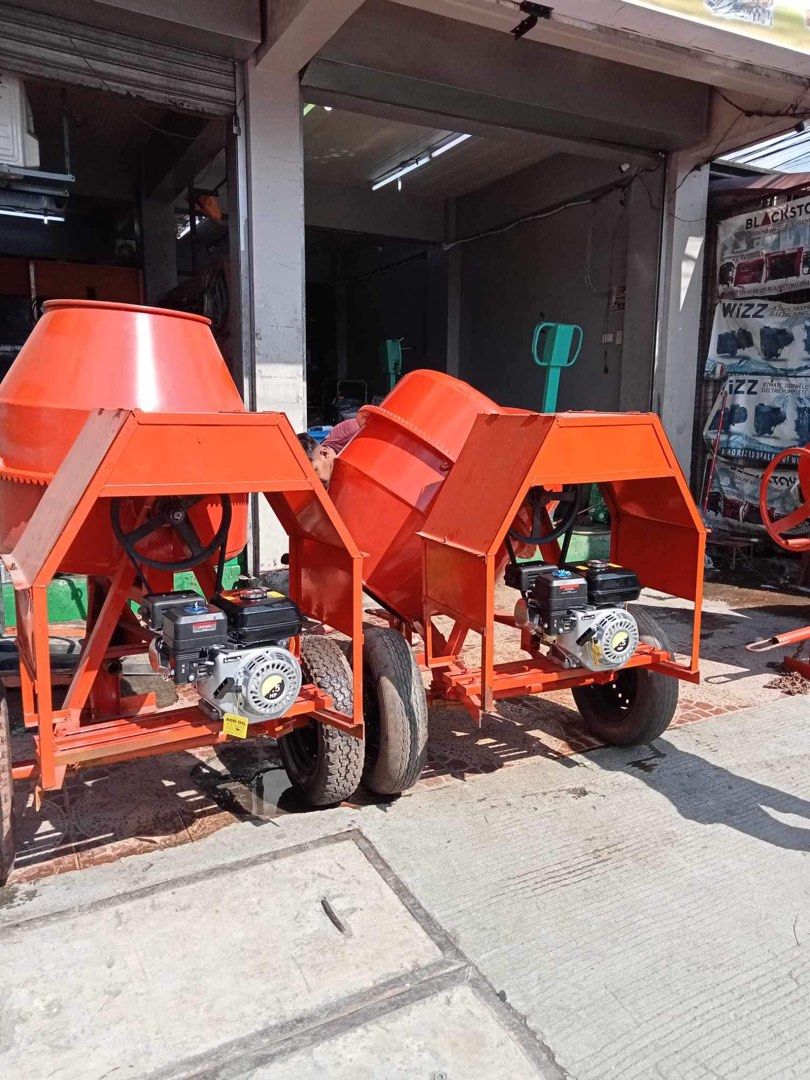 A-Frame Mixer w/ Yamato gasoline engine 7.5hp, Commercial & Industrial ...