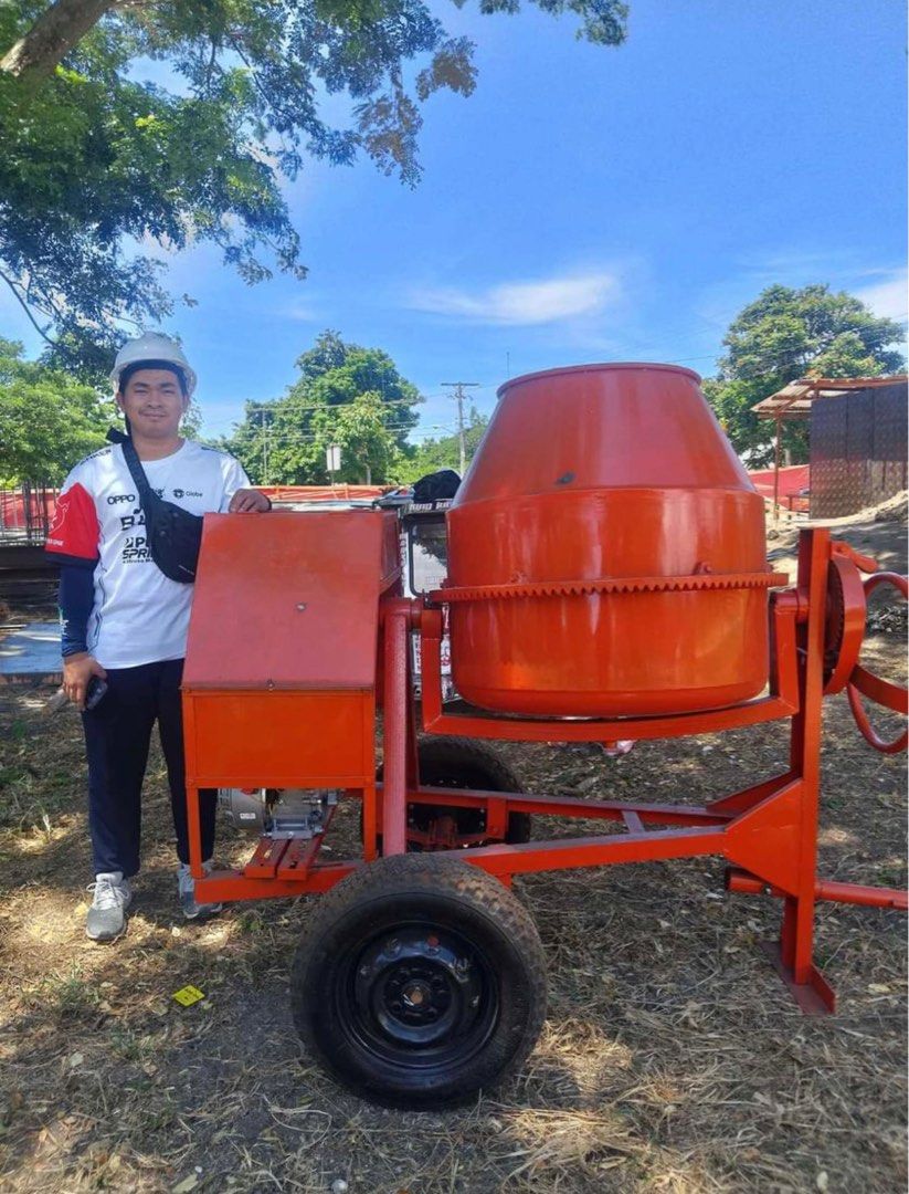 A-Frame Mixer w/ Yamato gasoline engine 7.5hp, Commercial & Industrial ...