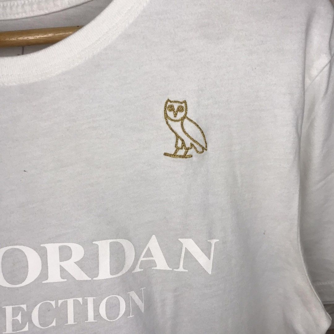 AIR JORDAN COLAB OVOXO, Men's Fashion, Tops & Sets, Tshirts & Polo ...