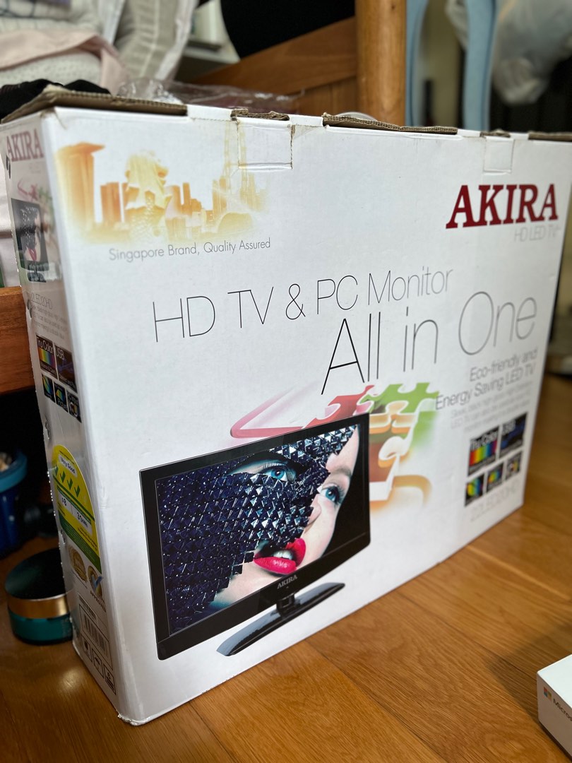 Akira TV& PC monitor, TV & Home Appliances, TV & Entertainment, TV on Carousell