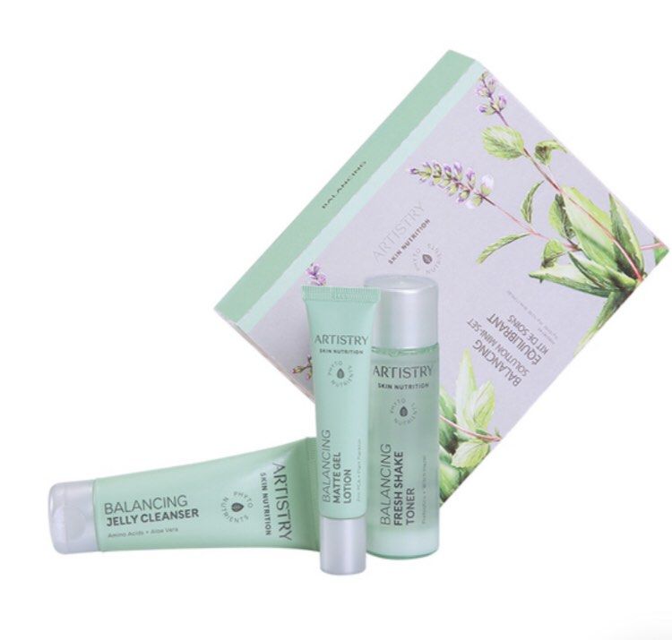 Amway Balancing Mini Set for Oily to Normal Skin Type - ARTISTRY Skin ...
