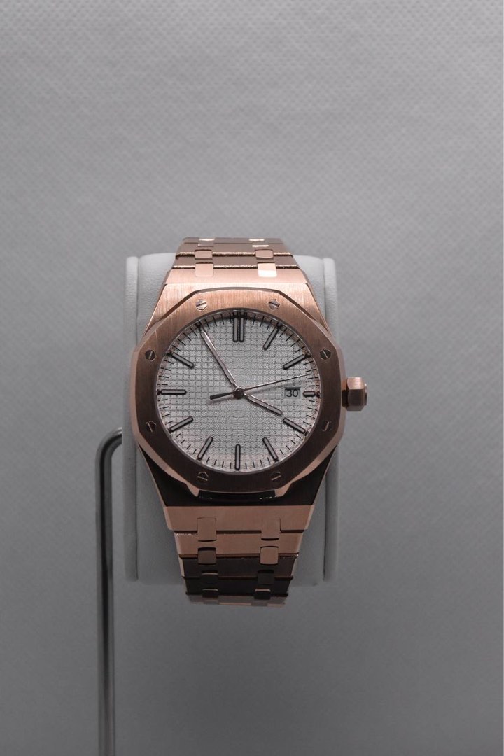AP Seiko Mod Rose Gold 41mm Automatic Watch, Men's Fashion, Watches ...