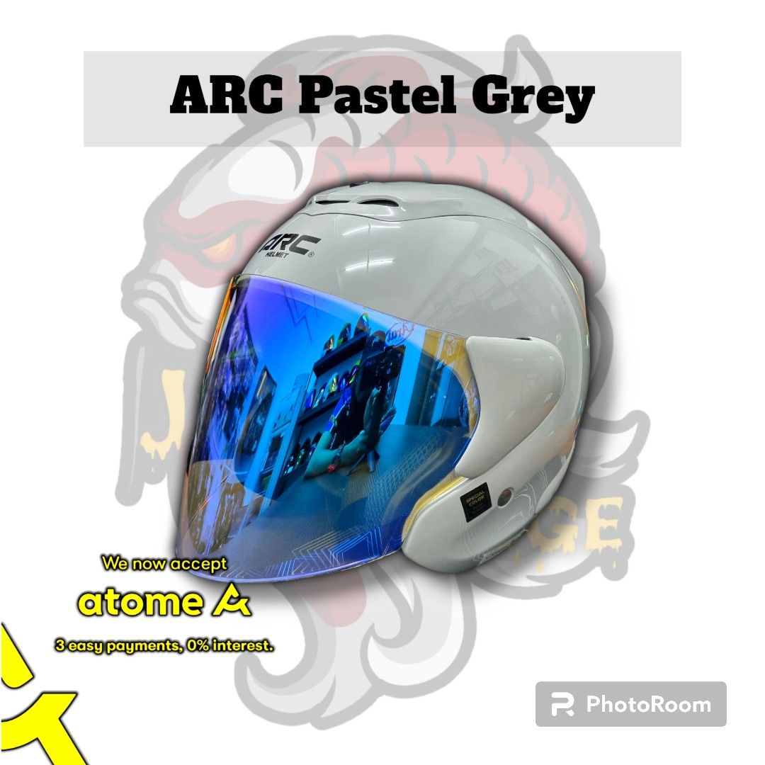 ARC Ritz Pastel, Motorcycles, Motorcycle Apparel on Carousell