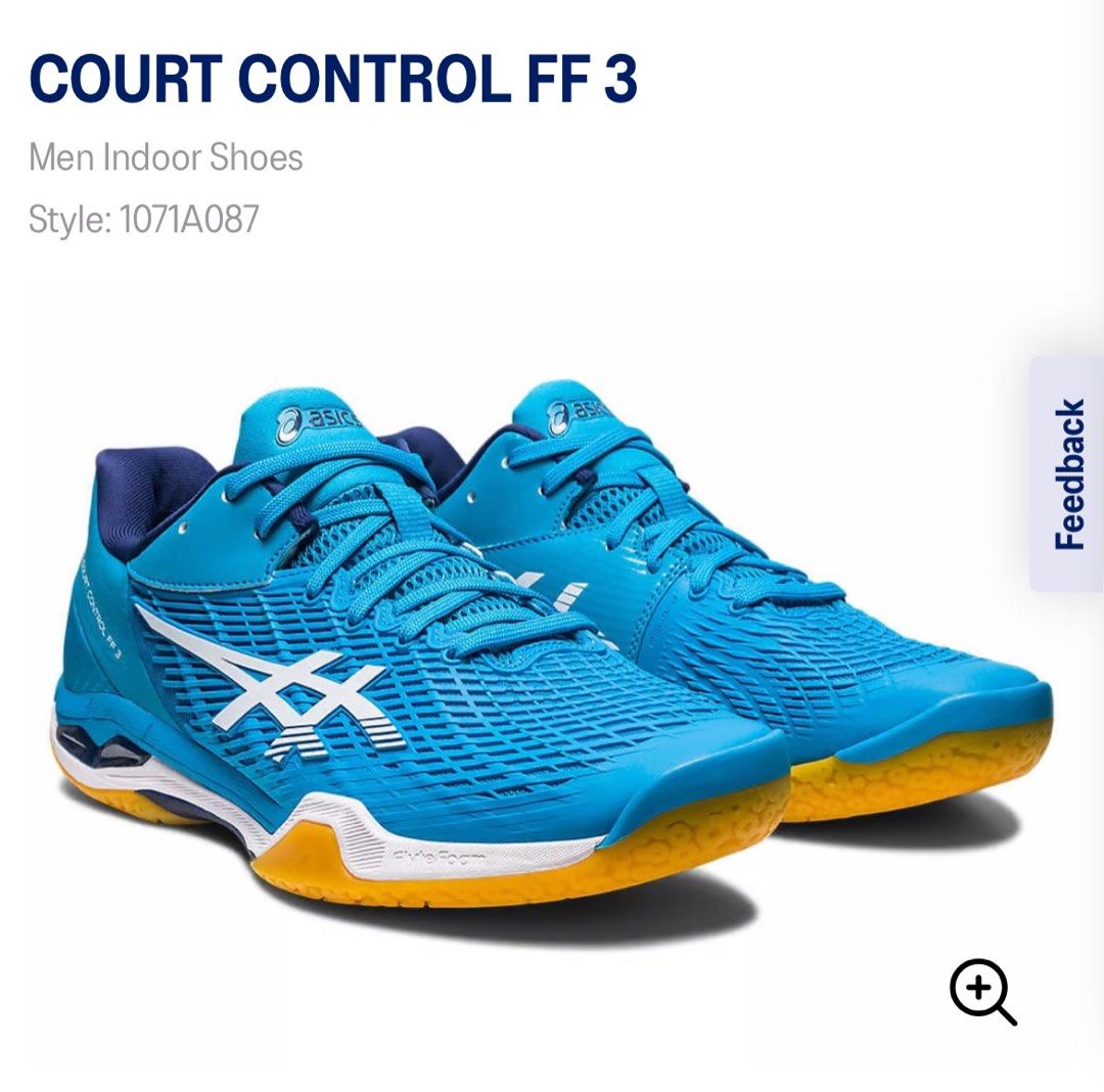 Asics Court Control FF3 (Euro 42 US8.5 UK7.5) , Sports Equipment ...