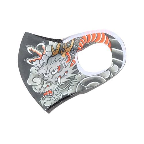atmos x Three Tides Tattoo Mutsuo Dragon MASK DRAGON 20HO-I on Carousell