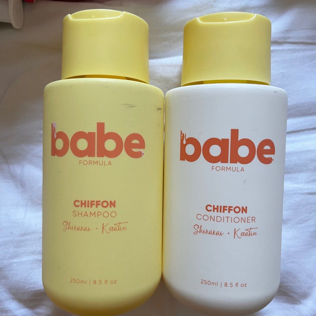 Babe Formula chiffon shampoo & conditioner, Beauty & Personal Care ...