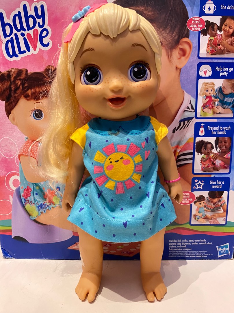 Baby Alive Baby Grows Up GROWING DOLL on Carousell