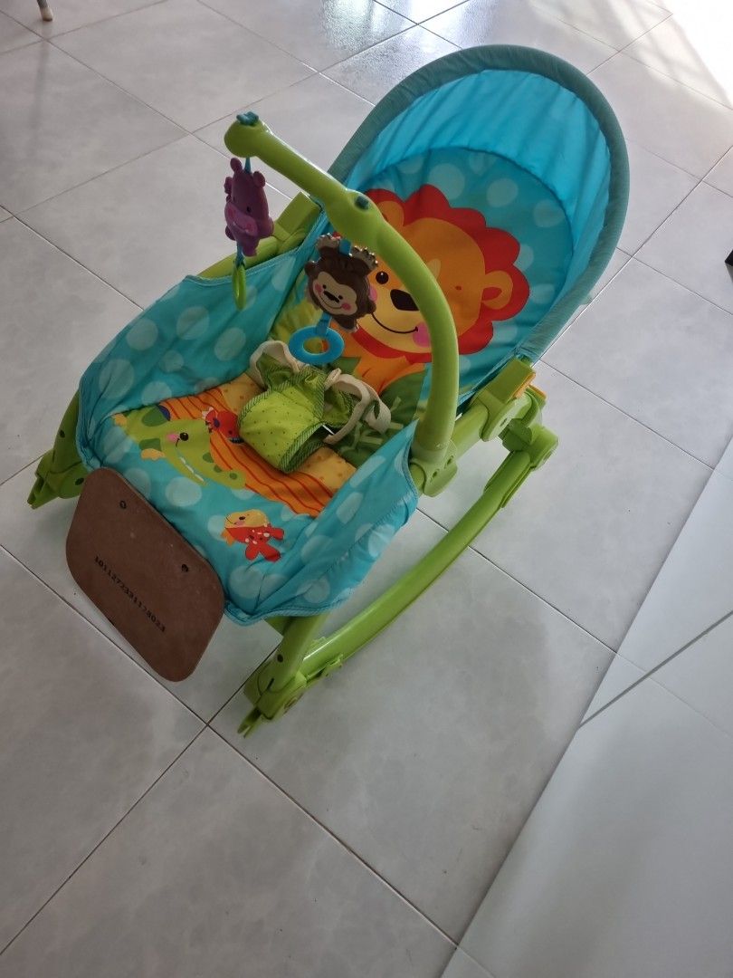 Baby Rocker and mobile, Babies & Kids, Infant Playtime on Carousell