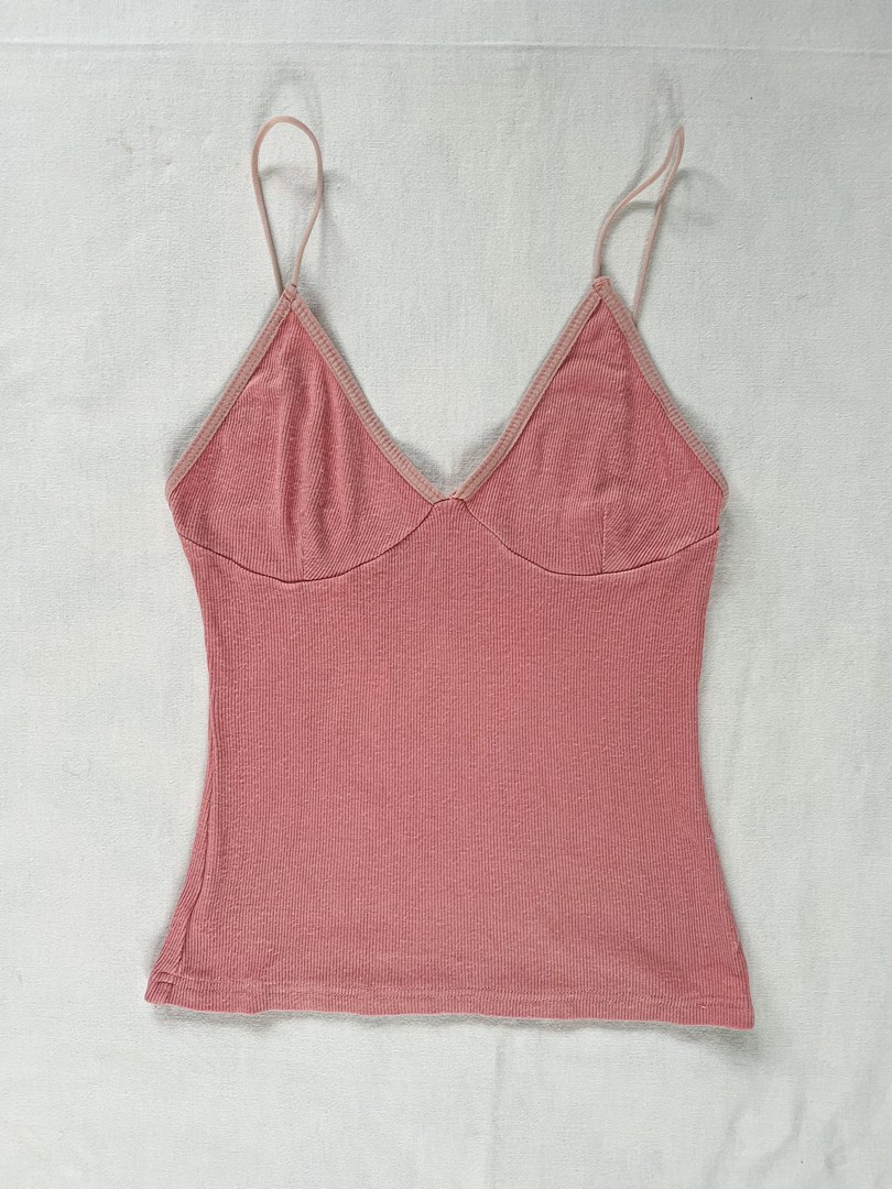 balletcore baby cami, Women's Fashion, Tops, Sleeveless on Carousell