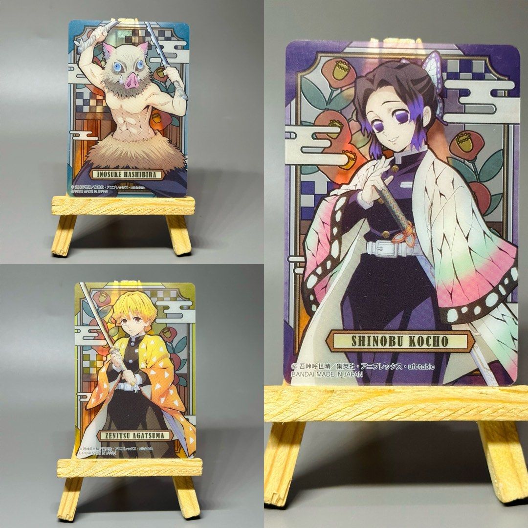 Bandai Demon Slayer:Kimetsu no Yaiba Stained Glass Card (w/light ...
