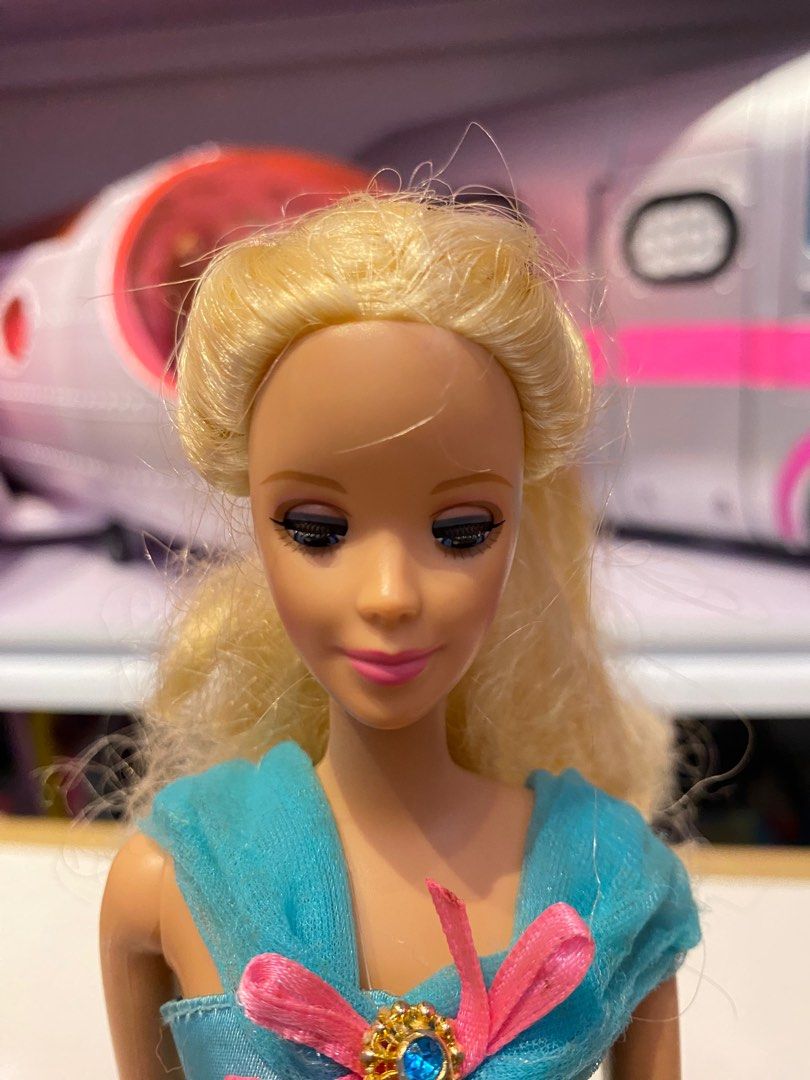 Barbie Sleeping Beauty Doll Aurora Mattel Closing Eyes Disney Princess ...