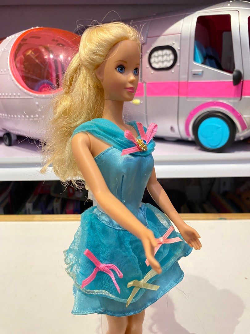 Barbie Sleeping Beauty Doll Aurora Mattel Closing Eyes Disney Princess ...