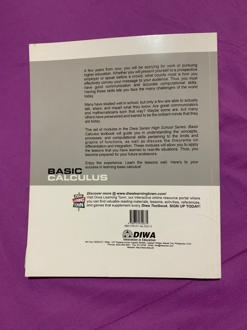 Basic Calculus on Carousell