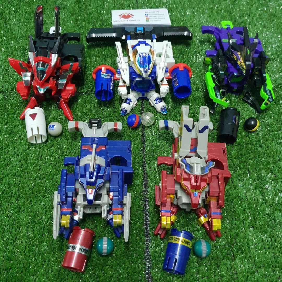 Battle B-Daman Catridge System (Cobalt Blaster,Variable Kaiser,Chrome ...