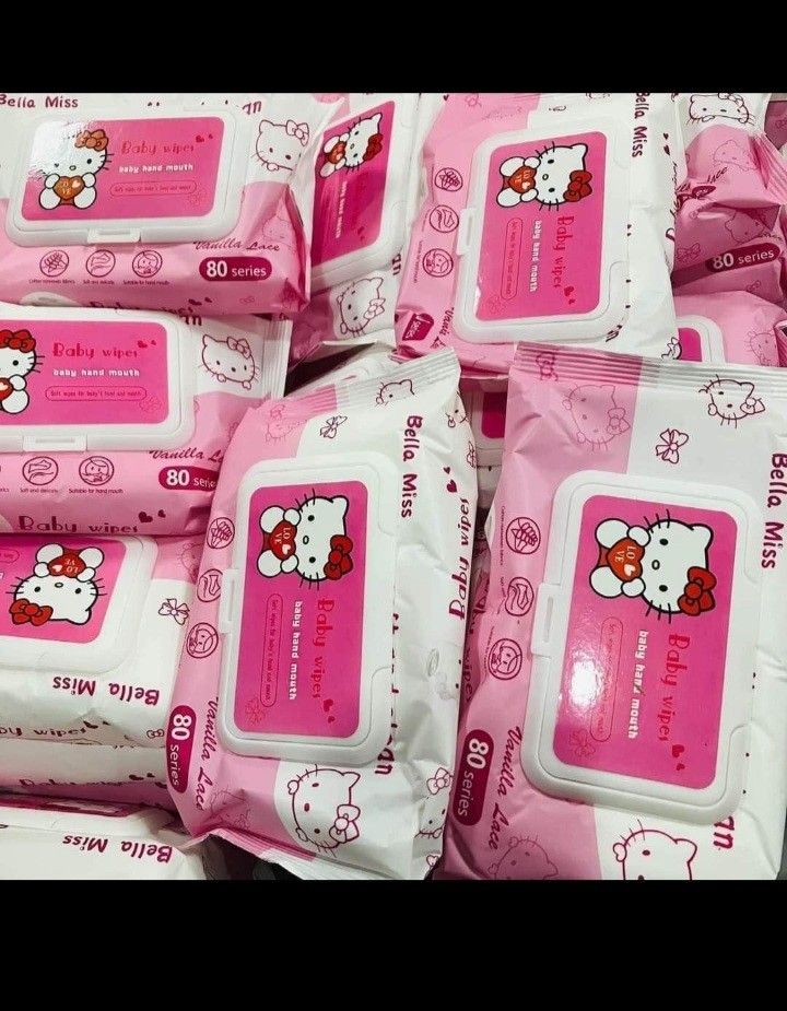 Bella Miss Baby Wipes Face& Body 80piece on Carousell
