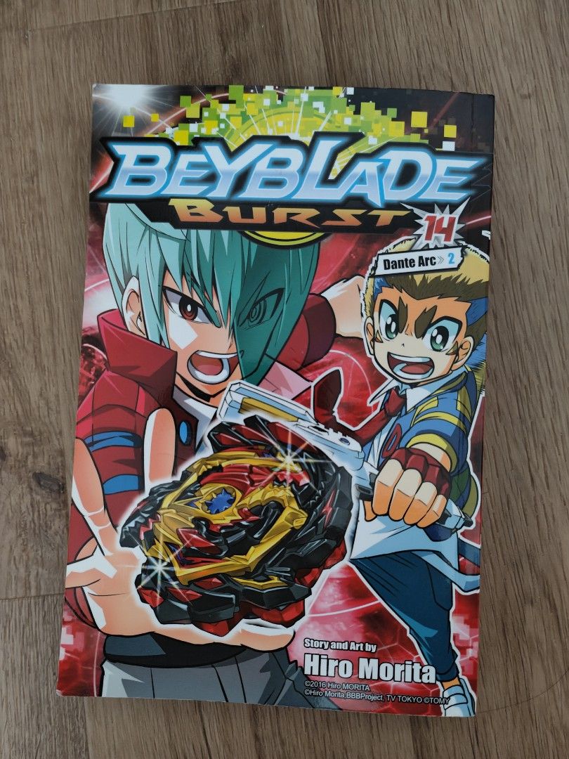Beyblade Burst Comic Series 14, Hobbies & Toys, Books & Magazines ...