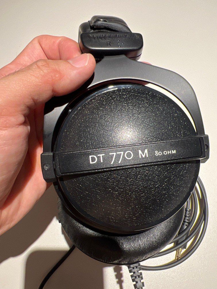 Beyerdynamic dt770m headphone, Audio, Headphones & Headsets on Carousell