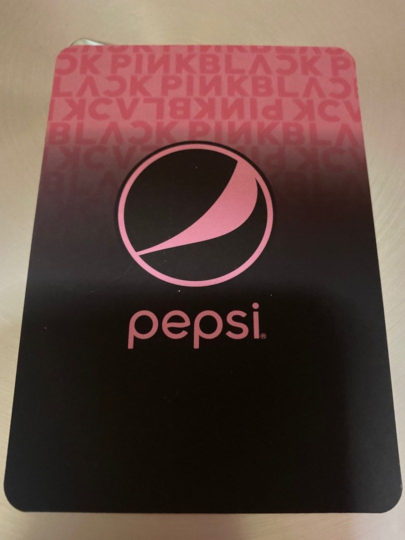 Blackpink Pepsi Rose Official Photocard, Hobbies & Toys, Memorabilia ...