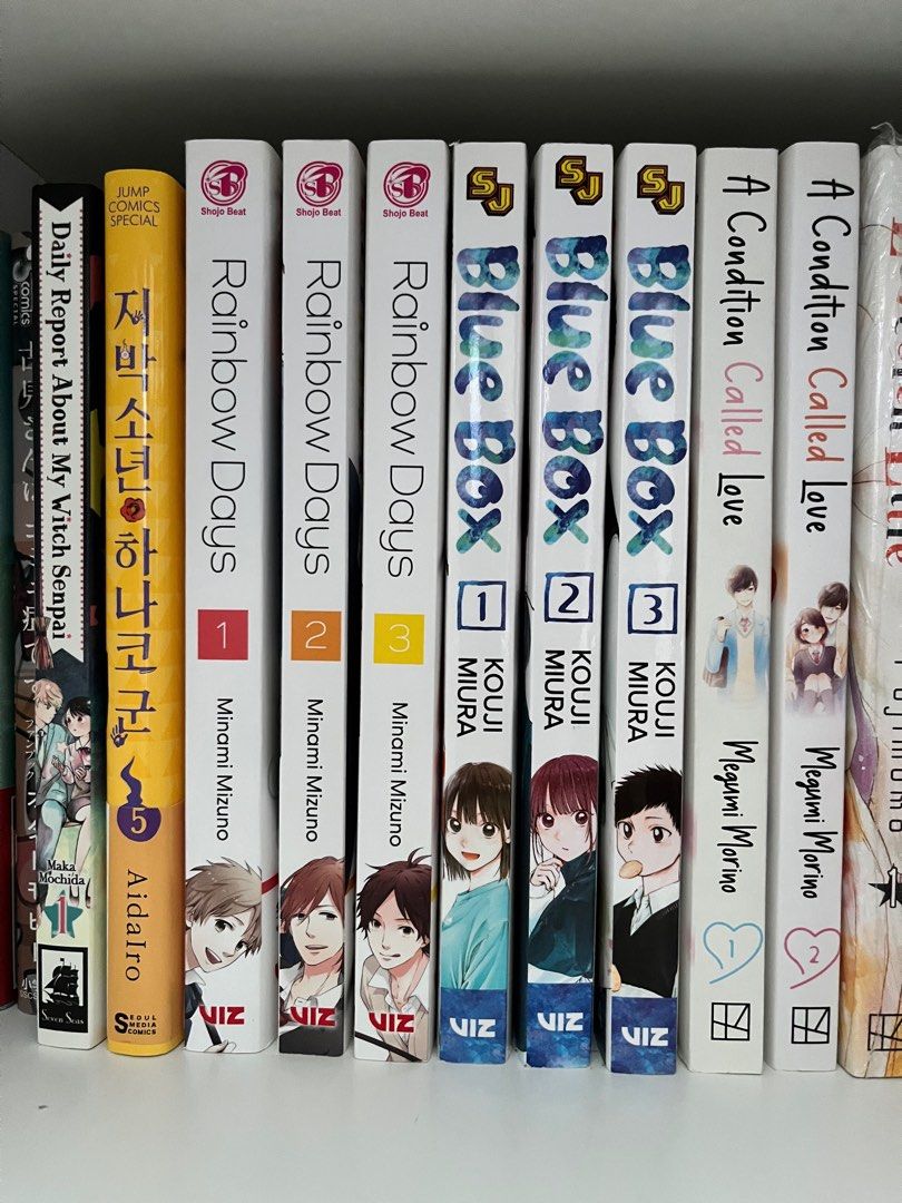 Blue Box Manga Vol. 1-3, Hobbies & Toys, Books & Magazines, Comics & Manga on Carousell