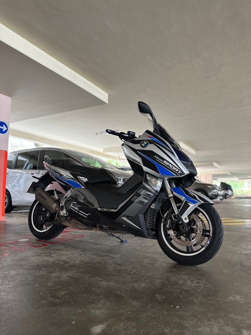 BMW C600 Scooter, Motorcycles, Motorcycles for Sale, Class 2 on Carousell