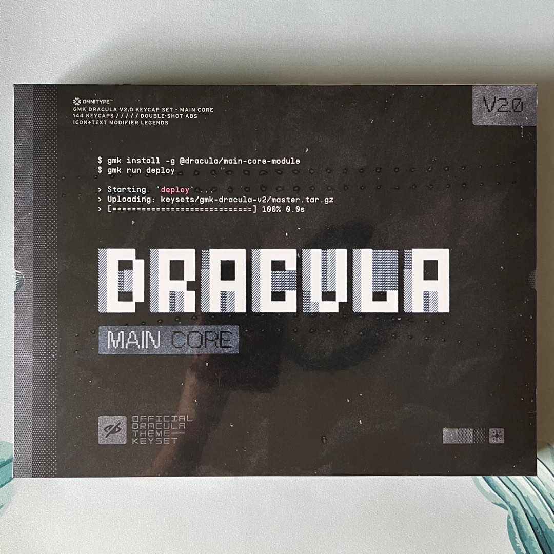 GMK Dracula V2.0 keycaps (main core), Computers & Tech, Parts ...