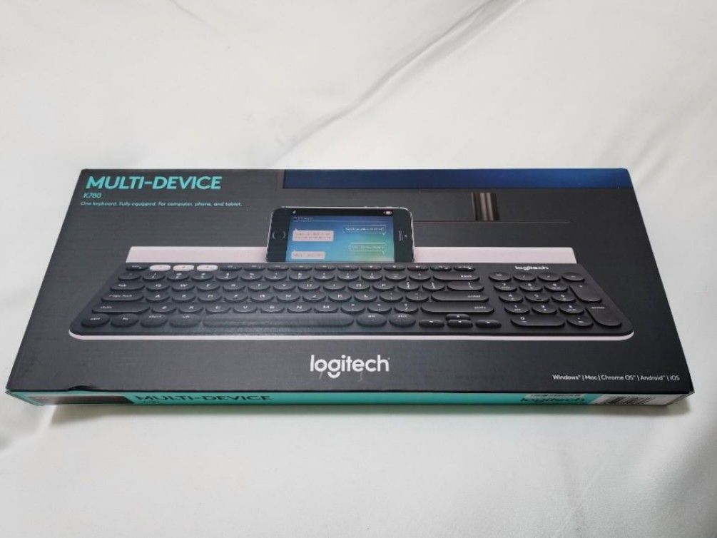 Bnib Sealed Logitech K780 Multi Device Wireless Keyboard K780 Multi Device Wireless Keyboard