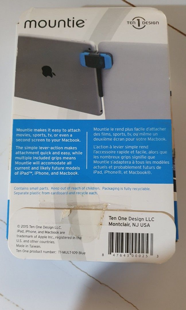 BNIB Ten 1 Design Mountie Side-Mount Clip, Mobile Phones & Gadgets ...