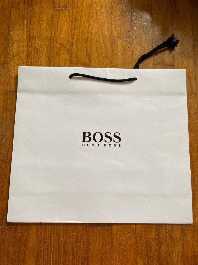 BOSS - paper bag, Luxury, Accessories on Carousell
