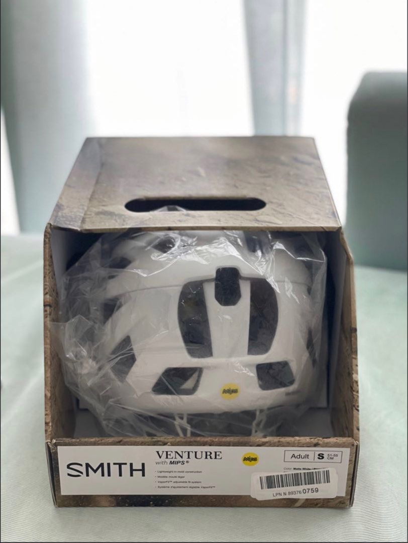 Smith Matte White MTB Helmet with MIPS, Sports Equipment, Bicycles ...