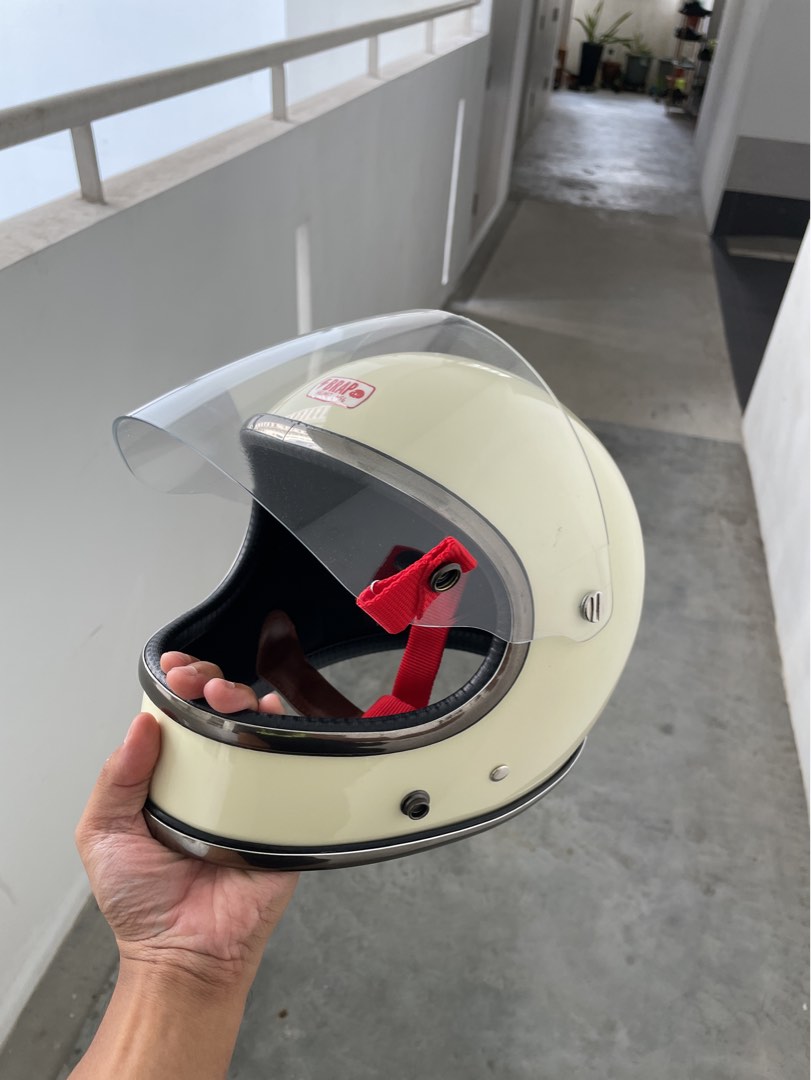 BRAP Full Face Retro/Classic Helmet (Lightly Used), Motorcycles ...
