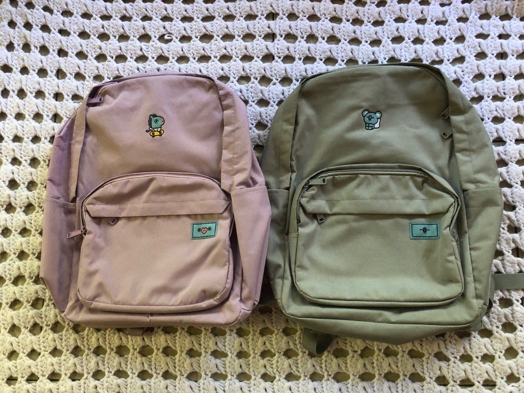 BTS - BT21 x SPAO Backpack (Mang & Koya) on Carousell