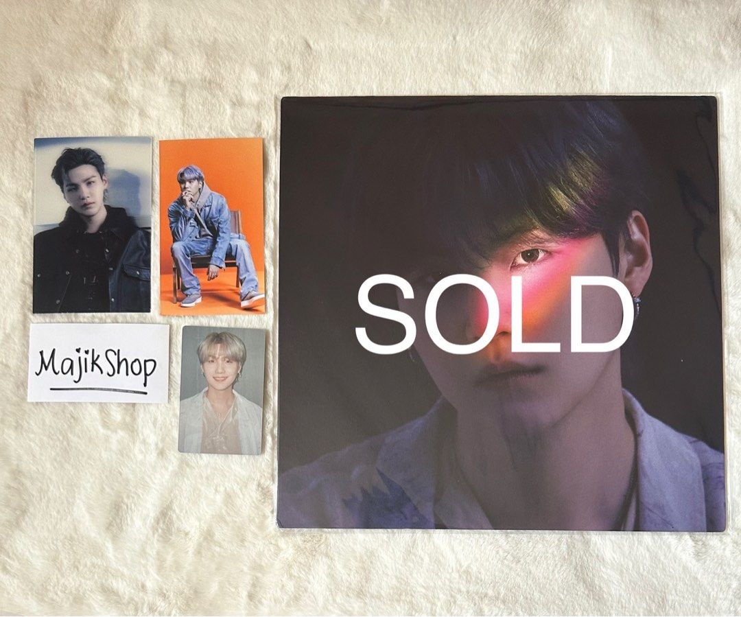 BTS Suga Proof Collector’s Edition Photocard Set, Hobbies & Toys ...