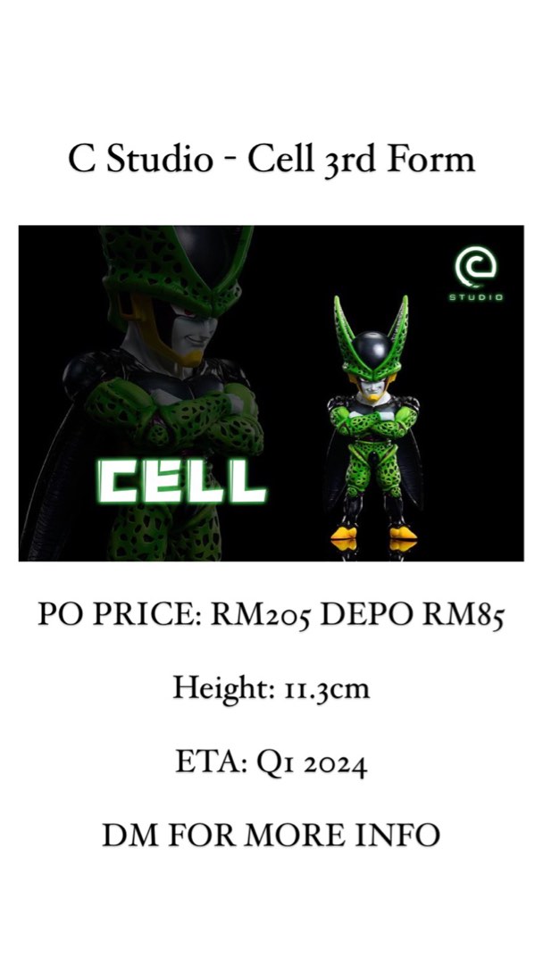 C Studio - Cell 3rd Form, Hobbies & Toys, Toys & Games on Carousell