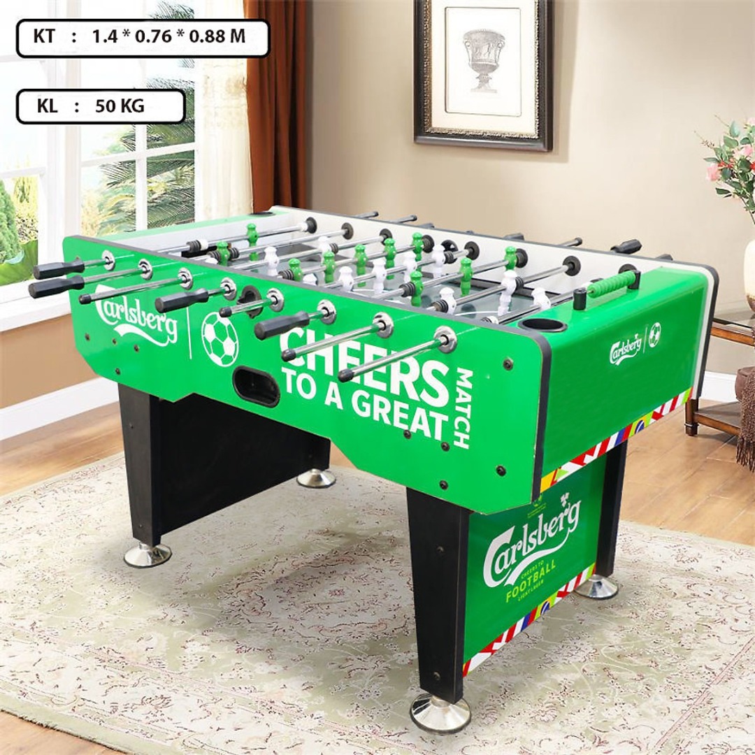 CARLSBERG Soccer Table 101Z Competition Standard, Foosball Table ...
