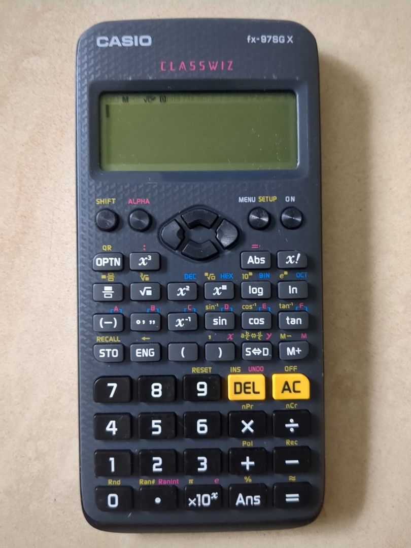 Casio Calculator Classwiz Fx-97SGX, Computers & Tech, Office & Business ...