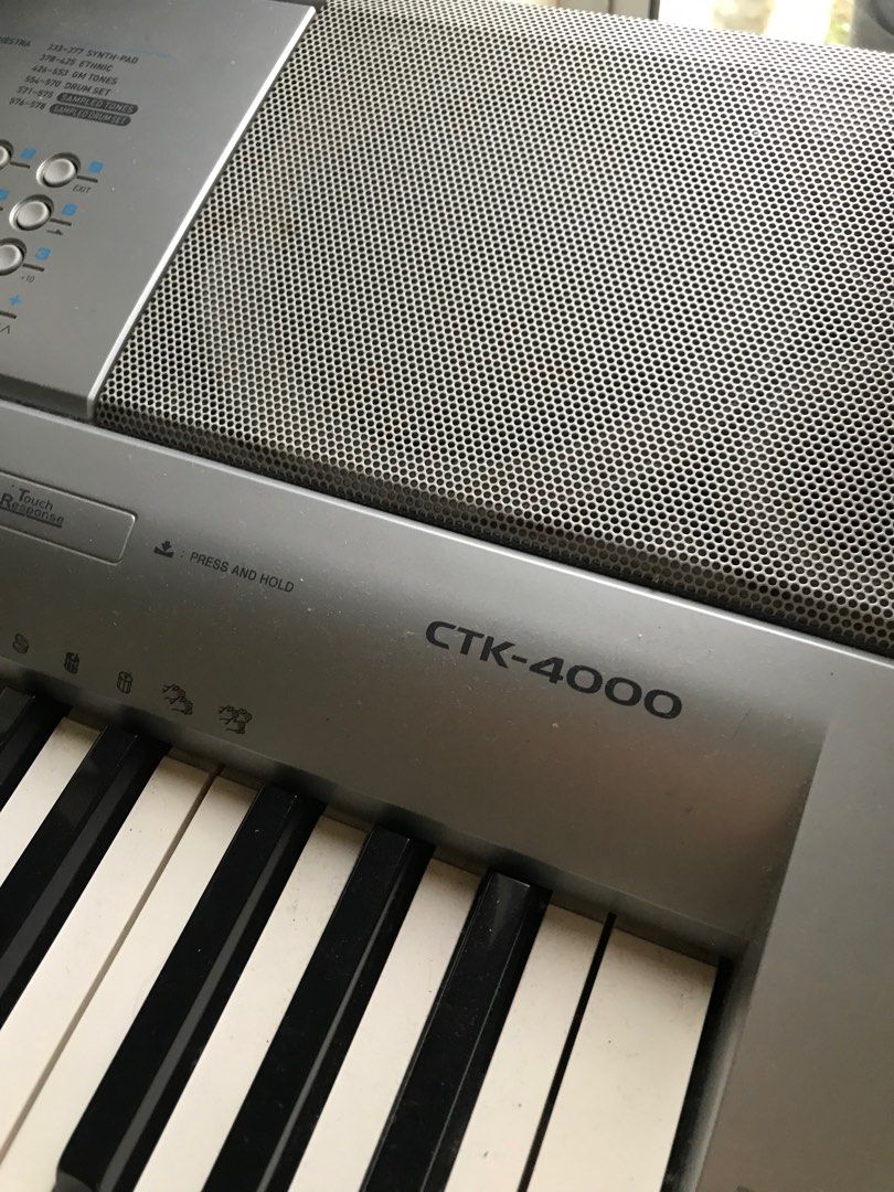 Casio Touch Sensitive Keyboard Piano 61 Keys CTK-4000, Hobbies & Toys ...