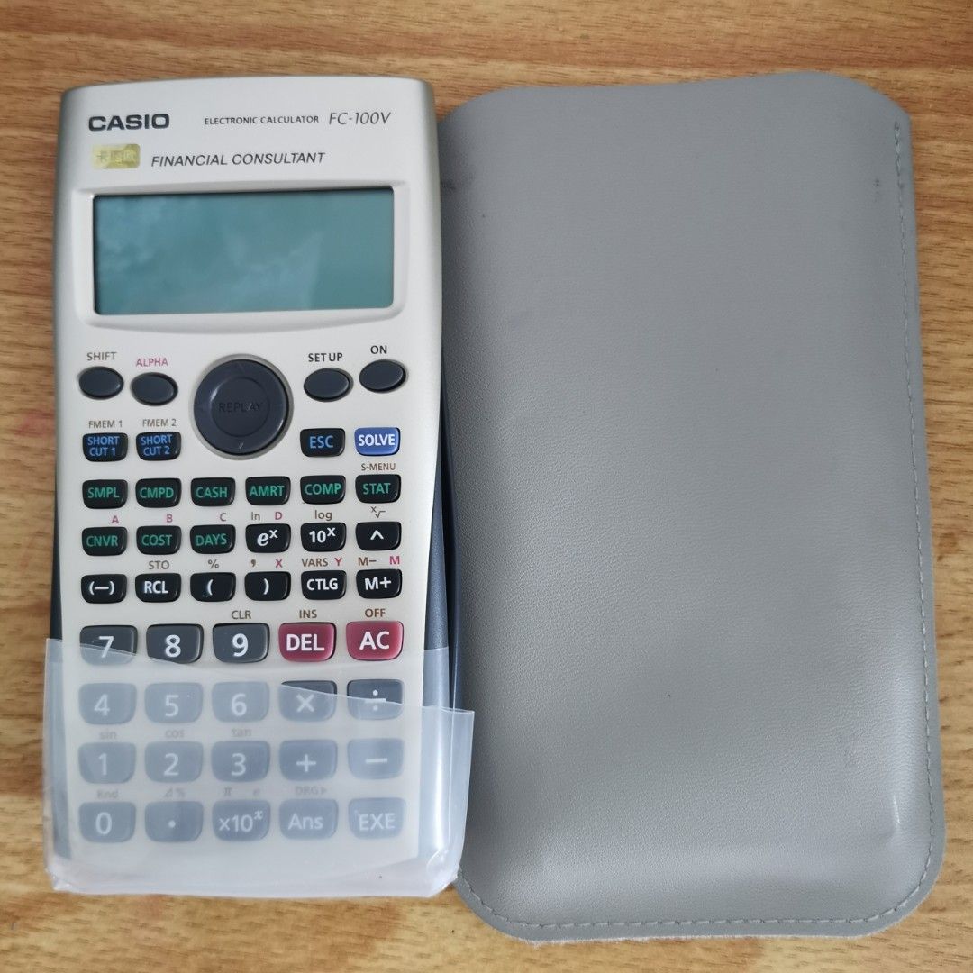 Casio FC 100V Calculator, Computers & Tech, Office & Business ...