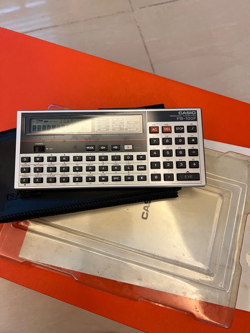Casio PB-100F Personal Computer Vintage Rare, Hobbies & Toys, Toys ...