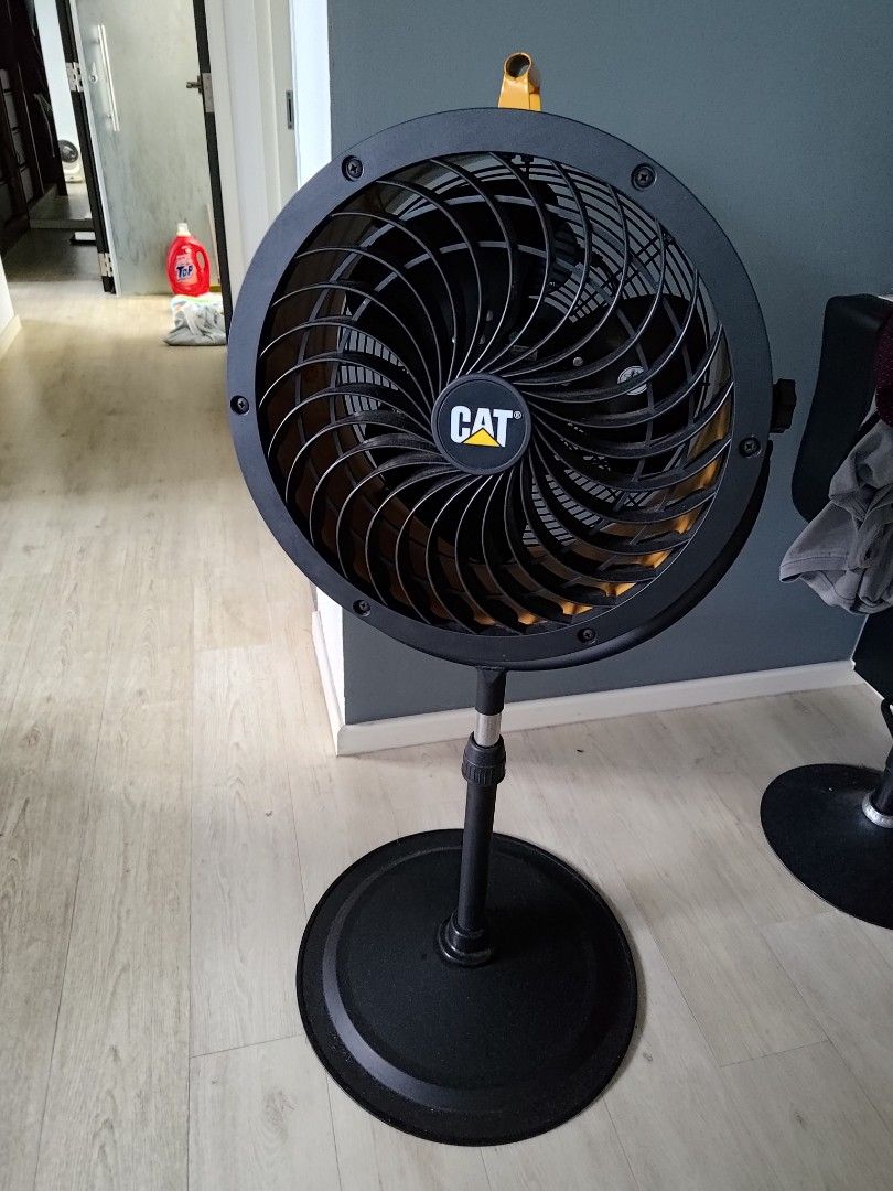 Caterpillar Standing High Velocity Fan, Furniture & Home Living ...