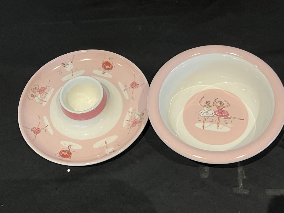 Cath Kidston breakfast set - ceramic bowl and egg dish., Furniture ...