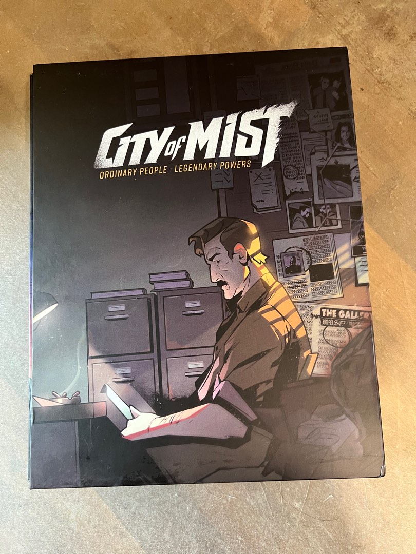 City of Mist Core Rulebook, Hobbies & Toys, Books & Magazines, Fiction & Non-Fiction on Carousell