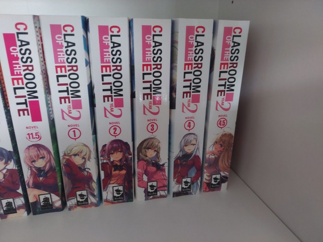 Classroom of the Elite Light Novel Year 2 Vol 1 - 4.5, Hobbies & Toys, Books & Magazines, Comics ...
