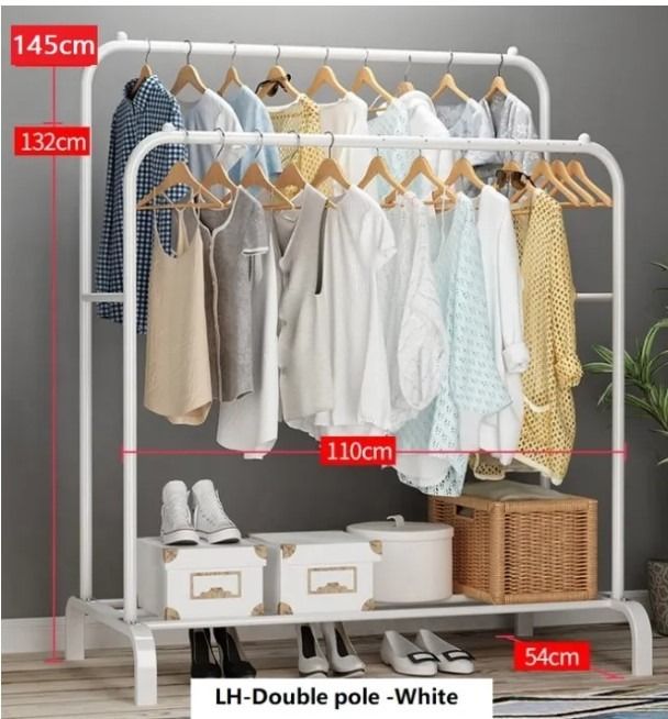 Clothes Rack, Furniture & Home Living, Furniture, Shelves, Cabinets ...