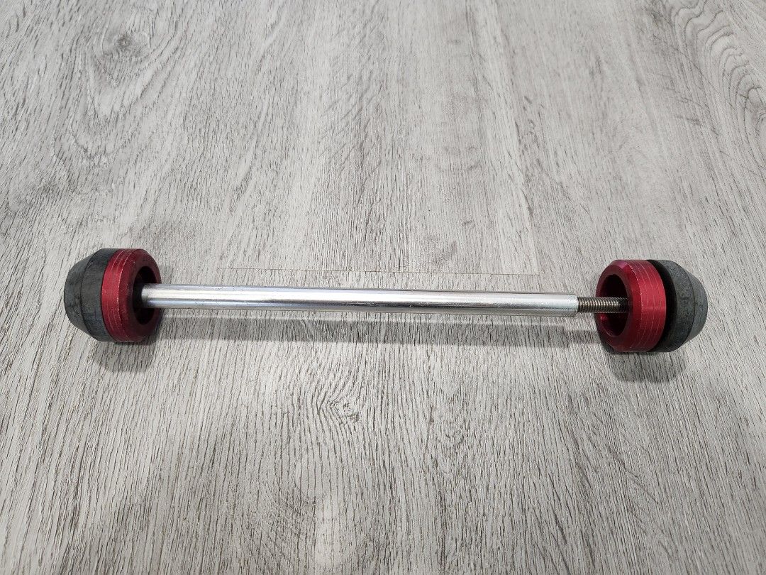 CNC front axel sliders, Motorcycles, Motorcycle Accessories on Carousell