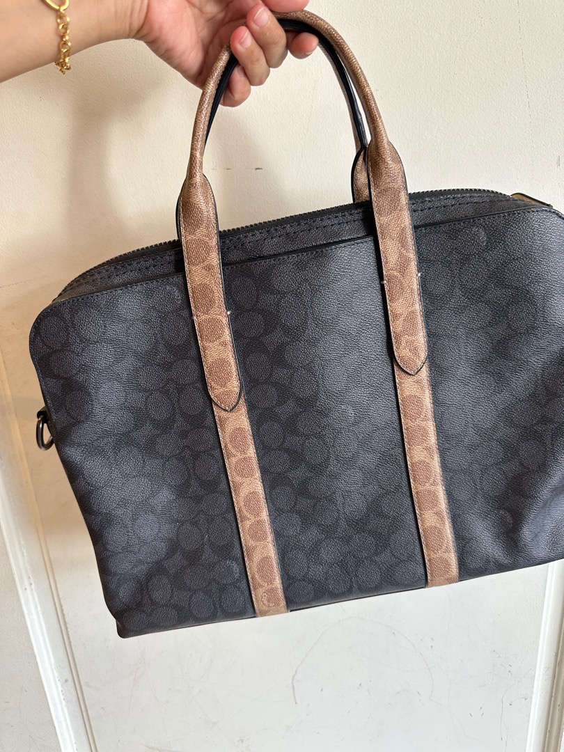 COACH Laptop Bag, Luxury, Bags & Wallets on Carousell