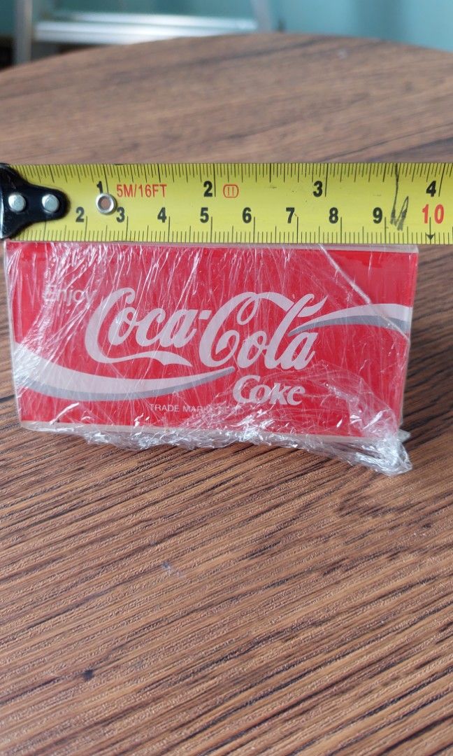 Coca cola tempat letak menu,di atas meja, Hobbies & Toys, Collectibles ...