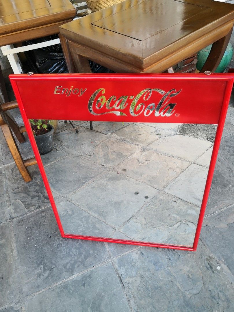 Coca-Cola Mirror, Hobbies & Toys, Collectibles & Memorabilia, Fan ...
