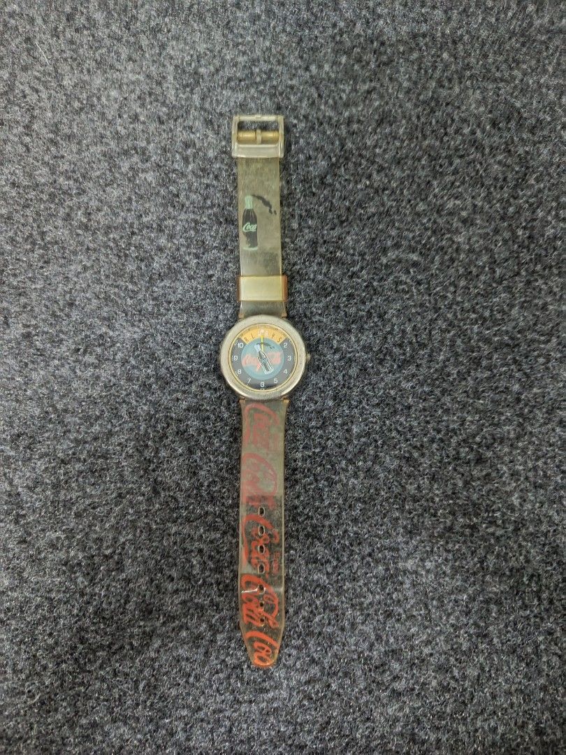 Coca-Cola Vintage Watch, Men's Fashion, Watches & Accessories, Watches ...